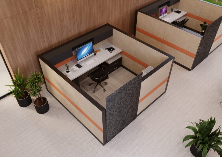 Cubicle Doors for Workplace Privacy | Sliding Cubicle Doors