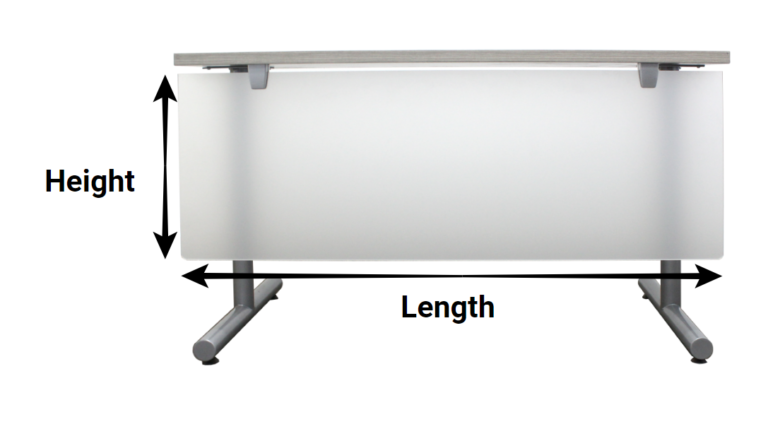 Modesty Panels and Screens | For Desk and Table Privacy